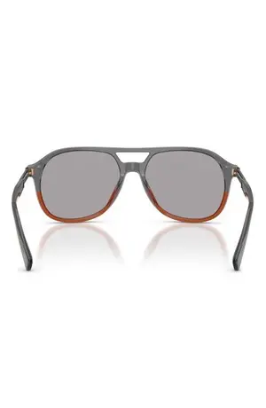 Brunello Cucinelli Polarized Pilot Sunglasses