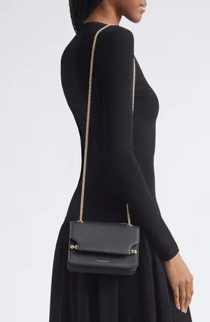 Strathberry Mini East/west Leather Shoulder Bag