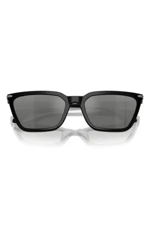 Michael Kors Everglades Cat Eye Sunglasses - Black/silver Flash Gradient