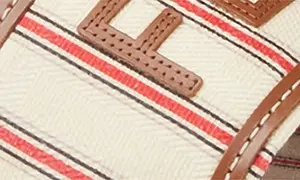 Fendi Sunshine Slide Sandal - Stripe Multi