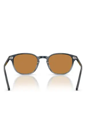 Oliver Spencer Fairmont Sunglasses - Twilight Gradient/cognac