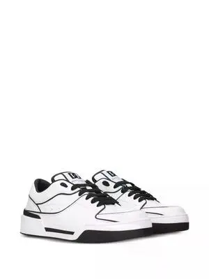 Dolce & Gabbana Panelled Leather Sneakers