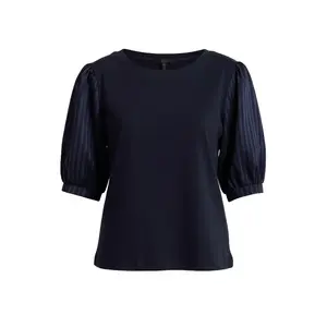 VAAI Gathered Sleeve Top