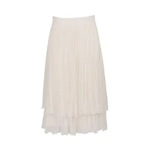 Layered Midi Skirts