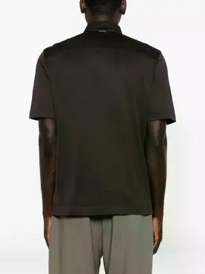 Zegna Short-sleeved Polo Shirt - Brown