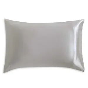 Calvin Klein Mulberry Silk Pillowcase Set, Queen - Grey