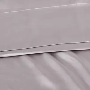 Calvin Klein Mulberry Silk Pillowcase Set, Queen - Mauve