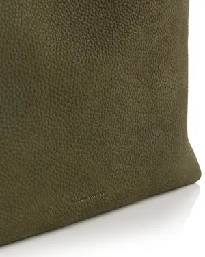 MANSUR GAVRIEL Everyday Cabas Leather Shoulder Bag - Algae