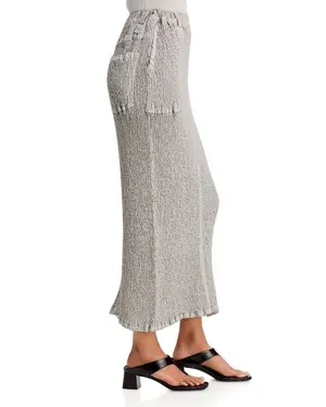 Issey Miyake Wavelet Maxi Skirt