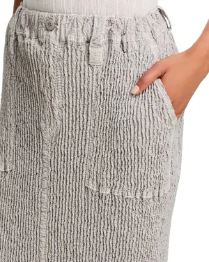 Issey Miyake Wavelet Maxi Skirt