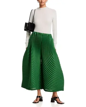 Issey Miyake Circle Pleats Pants