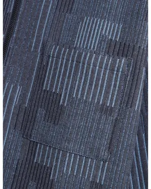 Ted Baker London Iwojan Quilted Mixed Stripe Overshirt