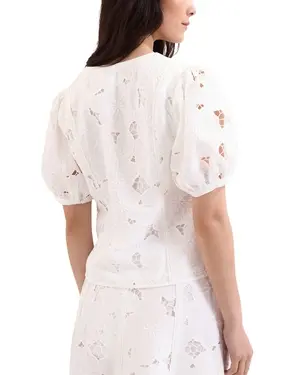 PHASE EIGHT Marina Seamed Lace Blouse