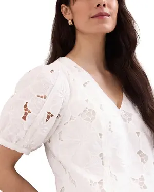 PHASE EIGHT Marina Seamed Lace Blouse