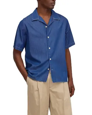 Nn07 Julio 5765 Short Sleeve Shirt - Medium Indigo