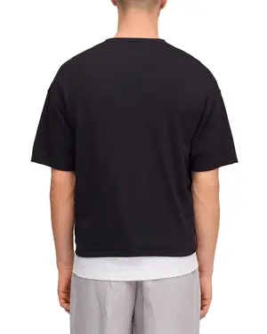 Nn07 Ryan 6311 Tee - Black