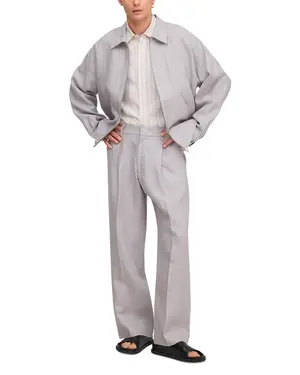 Nn07 Kay 1455 Trousers - Grey Stripe