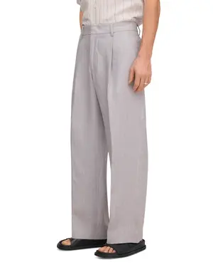 Nn07 Kay 1455 Trousers - Grey Stripe