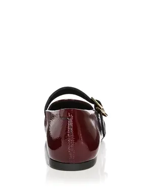 VAGABOND SHOEMAKERS Jolin Patent Leather Mary Jane Flats - Cherry