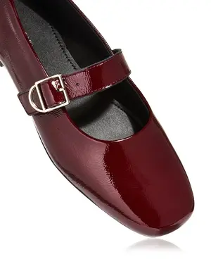 VAGABOND SHOEMAKERS Jolin Patent Leather Mary Jane Flats - Cherry