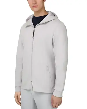 Boggi Milano Regular Fit Full Zip Scuba Jacket