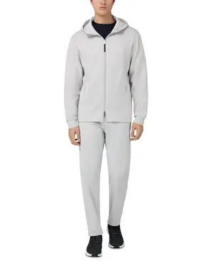 Boggi Milano Regular Fit Full Zip Scuba Jacket