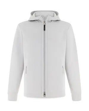 Boggi Milano Regular Fit Full Zip Scuba Jacket