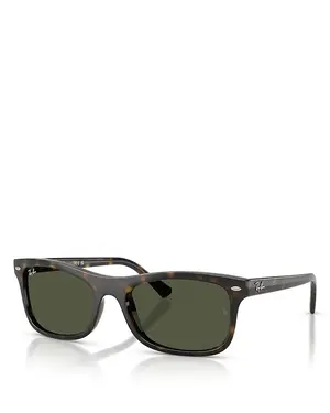 Ray-ban Square Frame Sunglasses, 54mm - Havana