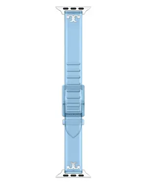 Tory Burch T Wrap Jelly Band For Apple Watch - Blue