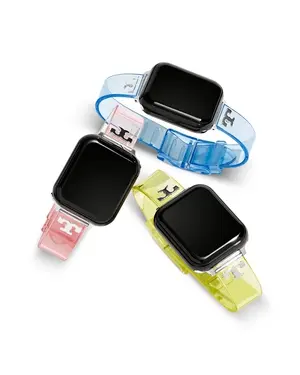 Tory Burch T Wrap Jelly Band For Apple Watch - Yellow