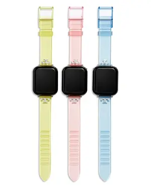 Tory Burch T Wrap Jelly Band For Apple Watch - Yellow