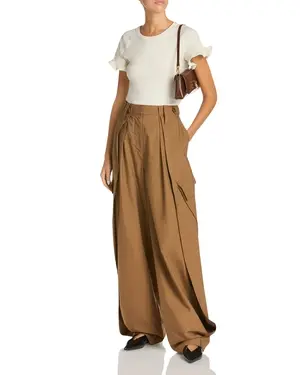 Stella McCartney Layered Cargo Pants - Pecan