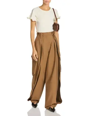 Stella McCartney Layered Cargo Pants - Pecan