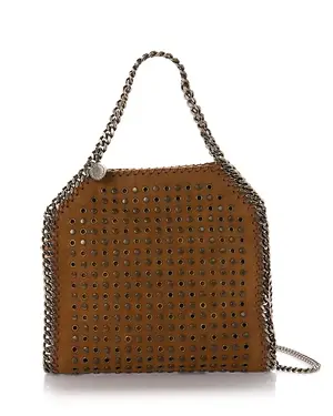 Stella McCartney Falabella Chain Trim Mini Bag - Brandy