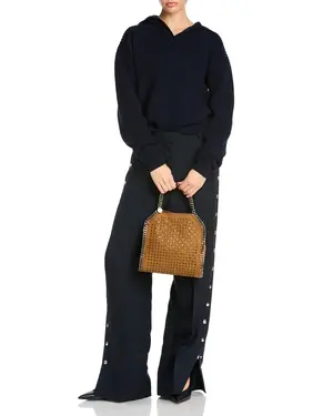 Stella McCartney Falabella Chain Trim Mini Bag - Brandy