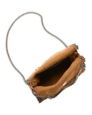 Stella McCartney Falabella Chain Trim Mini Bag - Brandy