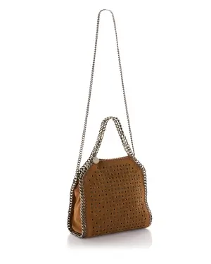 Stella McCartney Falabella Chain Trim Mini Bag - Brandy