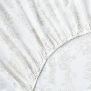 CHRISTY Beatrice Cotton Sateen Pillowcase Pair, Standard