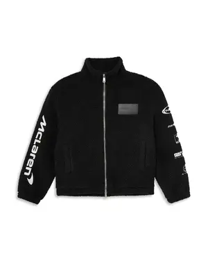 REISS X Mclaren Logo Speedmark Jacket - Black