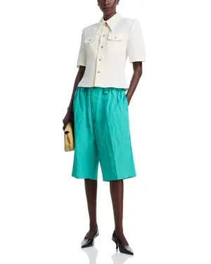 WILLY CHAVARRIA Chavela Short Sleeve Shirt - Masa
