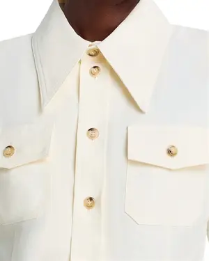 WILLY CHAVARRIA Chavela Short Sleeve Shirt - Masa