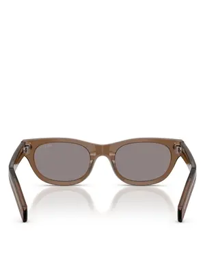 Prada Cat Eye Sunglasses 52mm - Grey