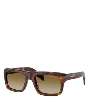 Prada Rectangular Sunglasses - Brown Gradient