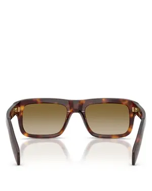 Prada Rectangular Sunglasses - Brown Gradient