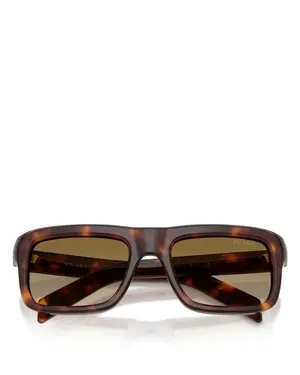 Prada Rectangular Sunglasses - Brown Gradient