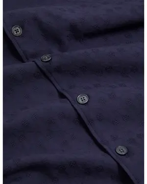 Ted Baker London Fleurre Jacquard Relaxed Fit Camp Shirt