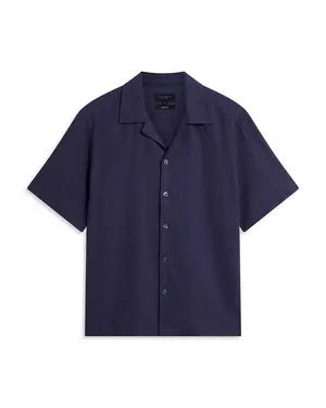 Ted Baker London Fleurre Jacquard Relaxed Fit Camp Shirt