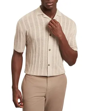 Ted Baker London Edio Stitched Stripes Button Shirt