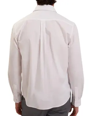 Ted Baker London Alviro Long Sleeve Relaxed Placement Floral Shirt