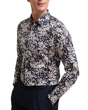 Ted Baker London Jaciel Long Sleeve Botanical Shirt